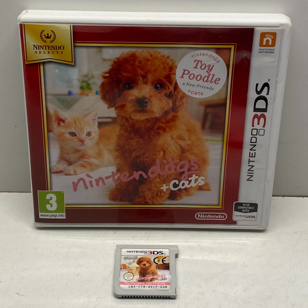 Pre-owned Nintendogs + Cats: Toy Poodle New Friends for Nintendo 3DS ...